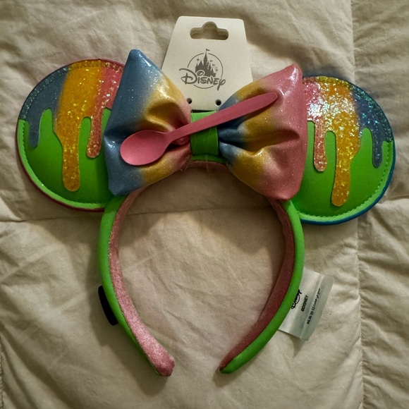 Disney | Accessories | Disney Colorful Ice Cream Mickey Ears Headband ...